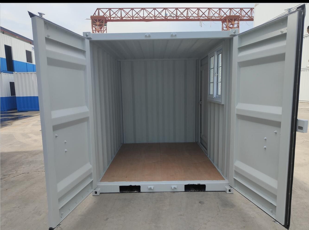7FT A GRADE SHIPPING CONTAINER WITH SINGLE ENTRY DOOR & WINDOW**AVAILA ...